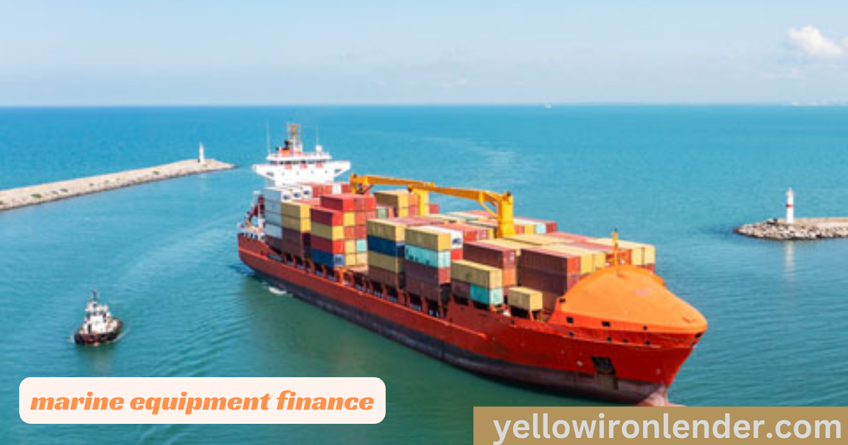 marine equipment finance